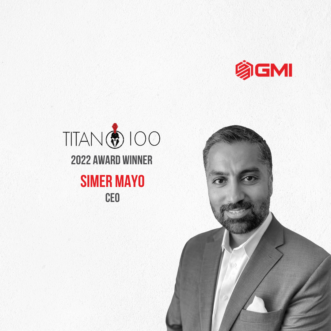GMI Announces CEO Simer Mayo Wins Titan 100 Award - Mayo Global - Mayo ...